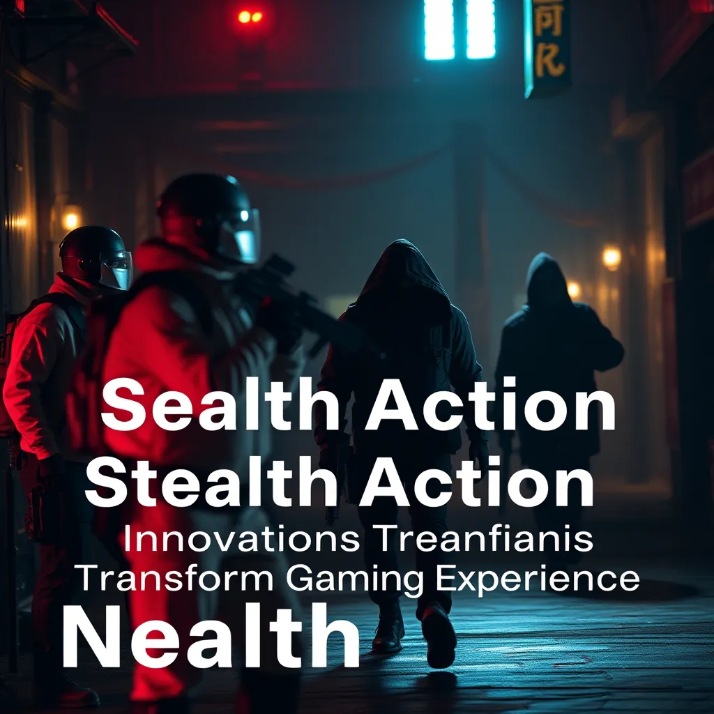 Stealth Action Innovations Transform Gaming Experience : LevelUpTalk