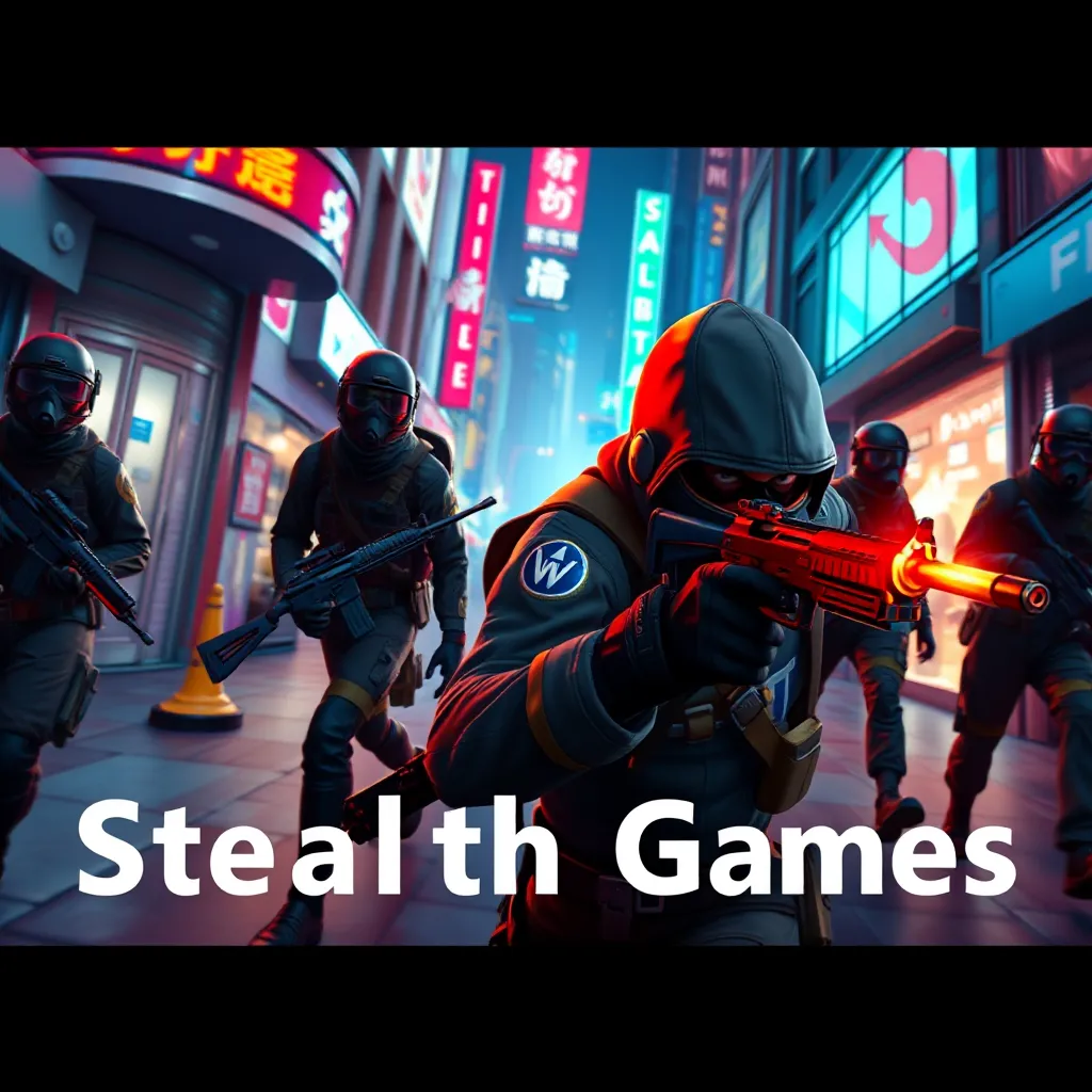 Fast-Paced Stealth Games: Quick Action Without Waiting : LevelUpTalk