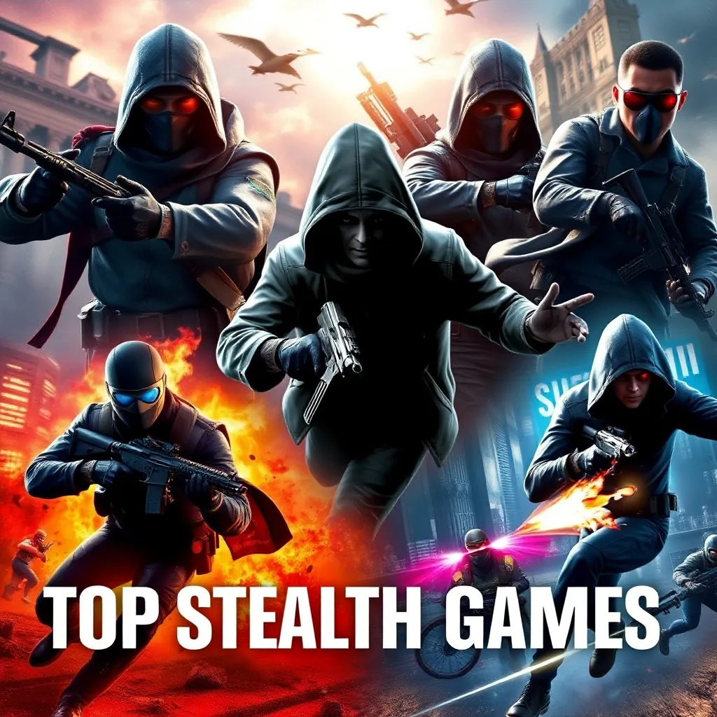 Top Stealth Games to Play: A Gamer’s Ultimate List : LevelUpTalk