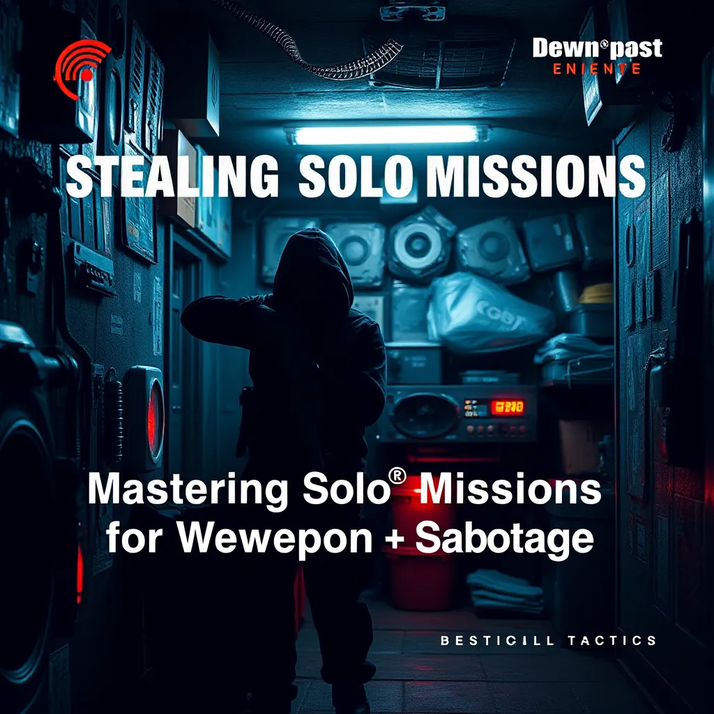 Mastering Solo Missions: Stealth Tactics for Weapon Sabotage : LevelUpTalk