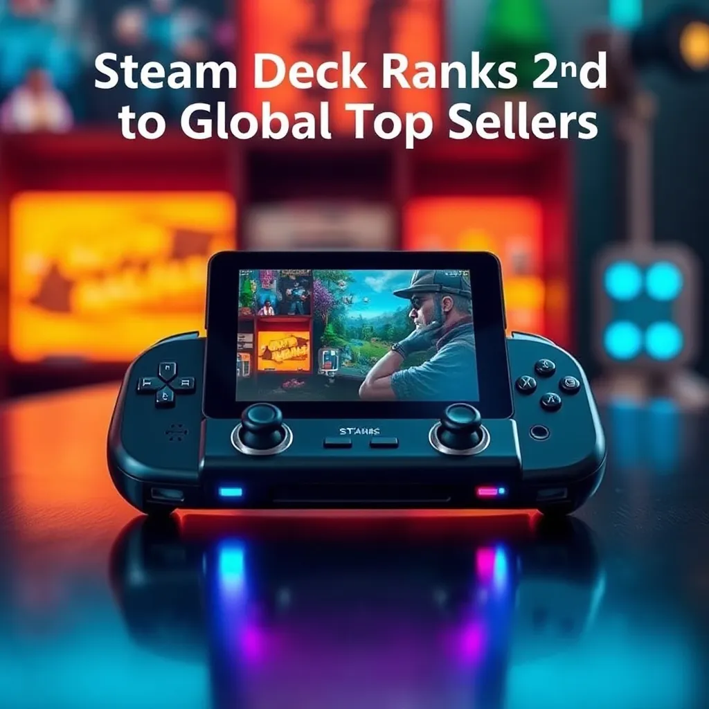 Steam Deck Ranks 2nd in Global Top Sellers : LevelUpTalk
