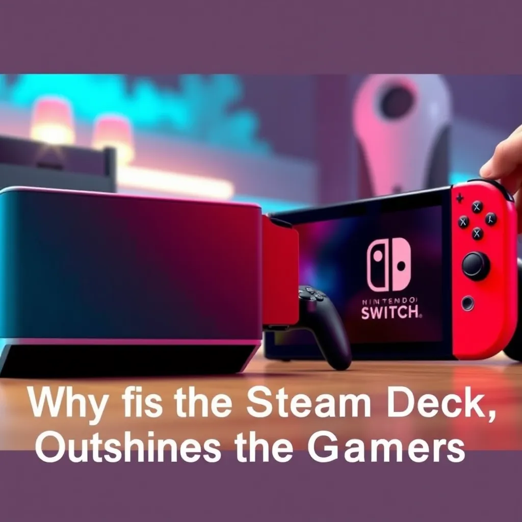 Why the Steam Deck Outshines the Nintendo Switch for Gamers : LevelUpTalk