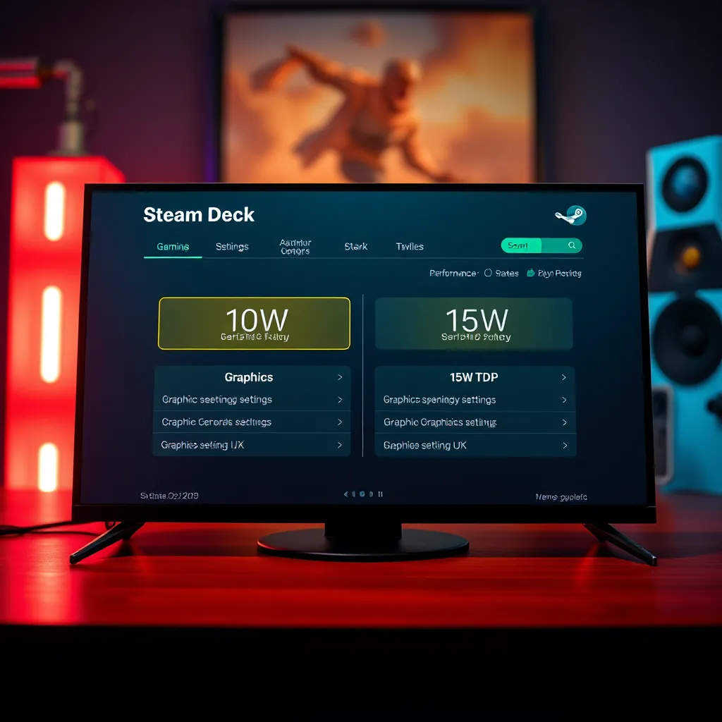 Steam Deck Performance: 10W vs. 15W TDP Explained : LevelUpTalk
