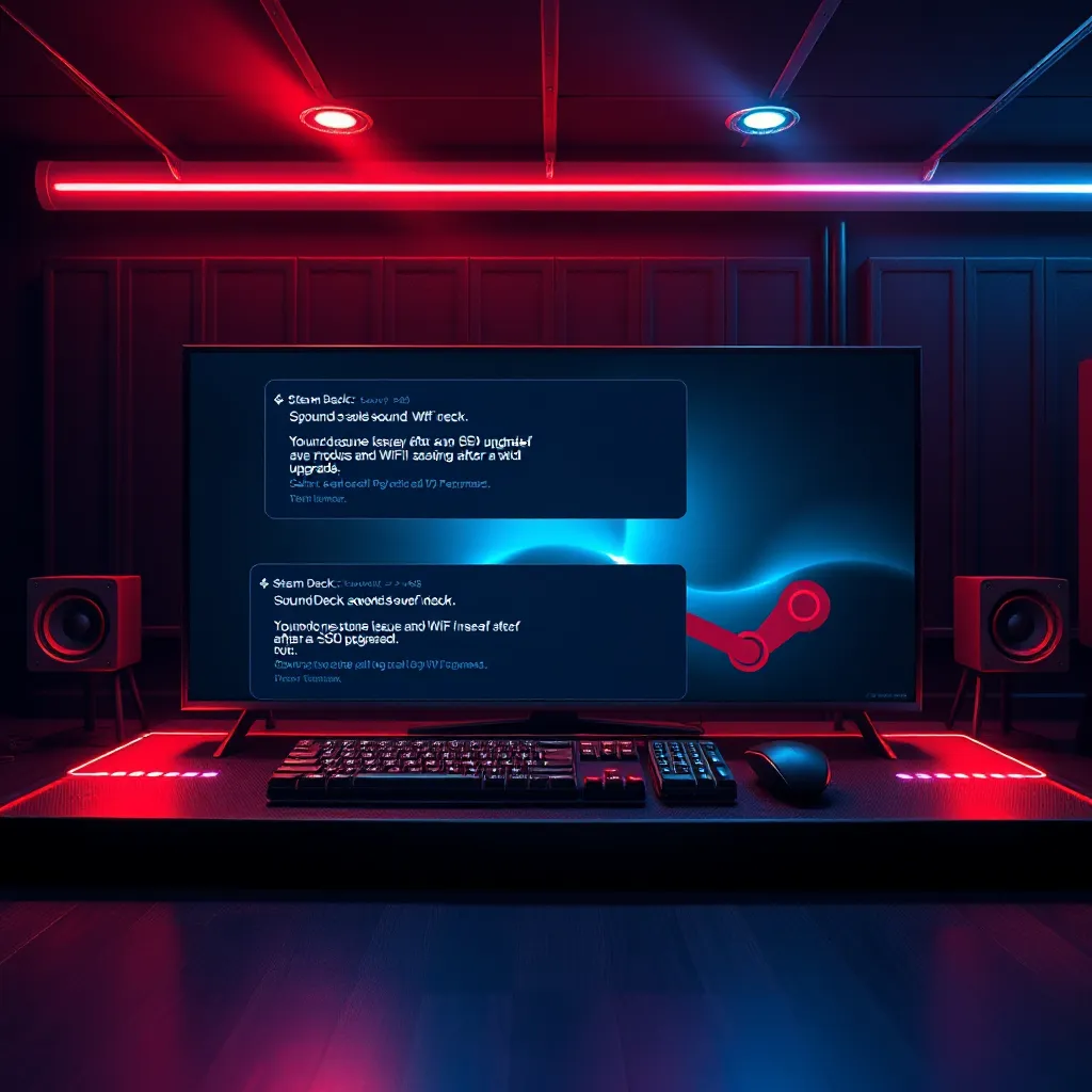 Steam Deck Sound Issue and WiFi Problems After SSD Upgrade : LevelUpTalk