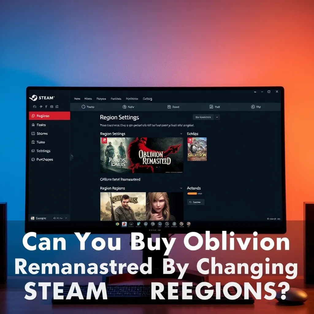 Can You Buy Oblivion Remastered by Changing Steam Regions? : LevelUpTalk