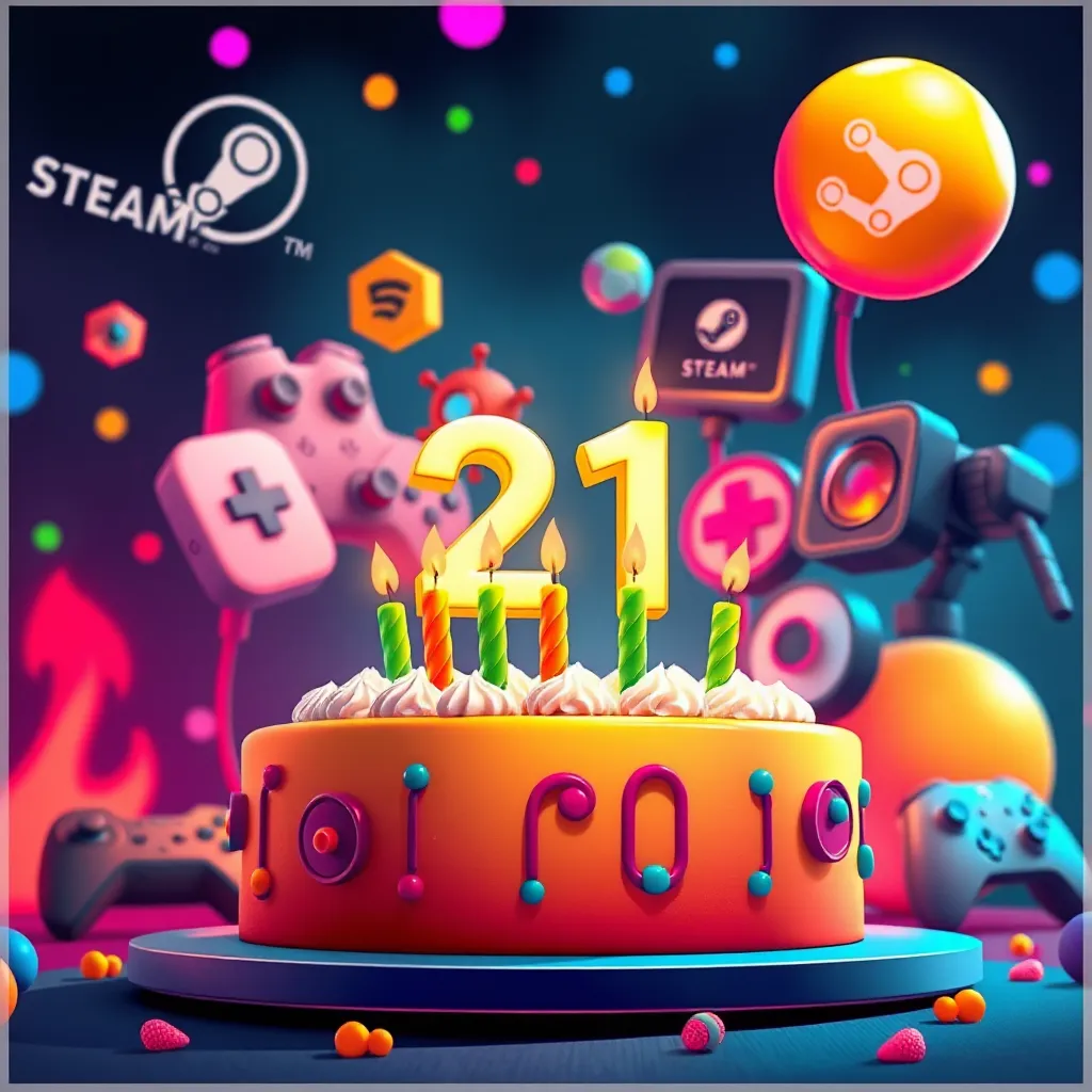 Steam Celebrates 21 Years of Gaming Excellence : LevelUpTalk