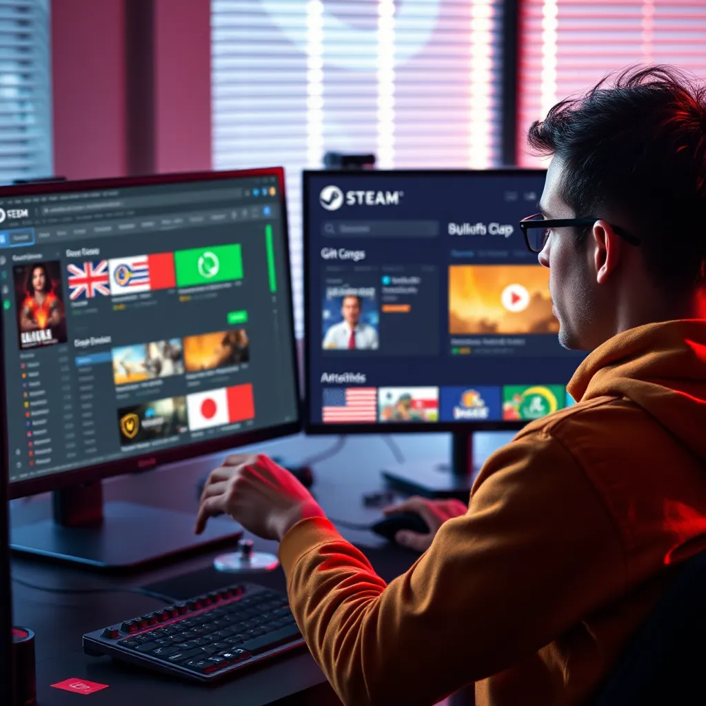 Managing Steam Accounts: Region Changes and Gift Cards : LevelUpTalk