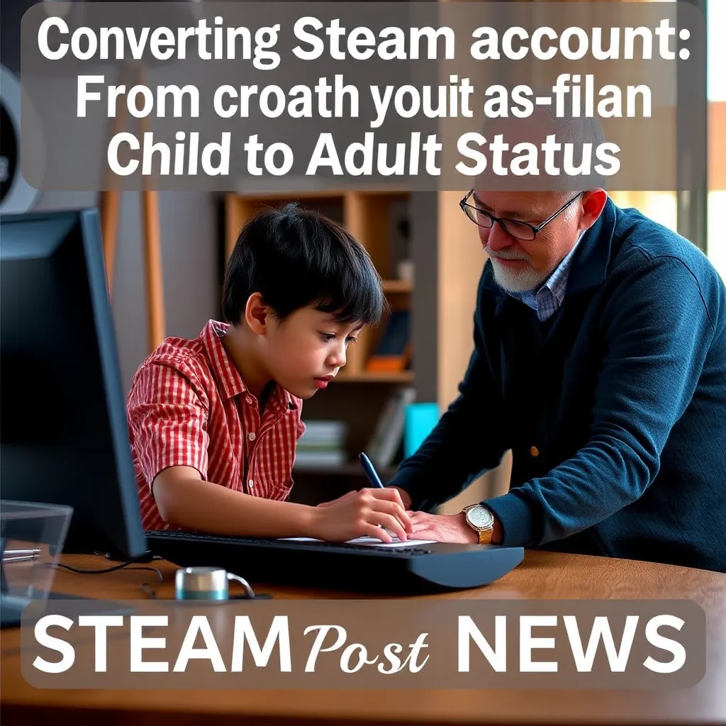 Converting Steam Account: From Child to Adult Status : LevelUpTalk