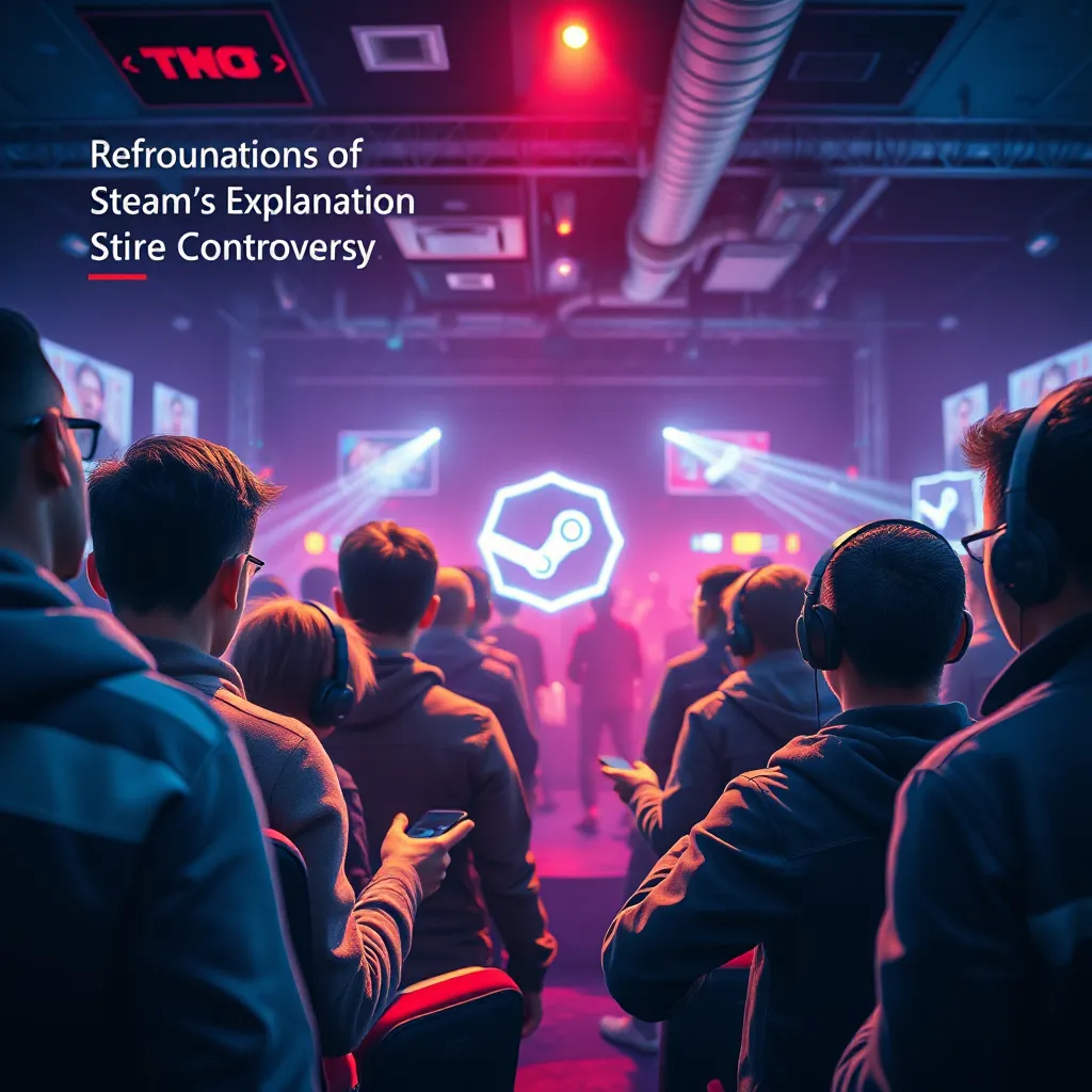Repercussions of Steam's Explanation Stir Controversy : LevelUpTalk