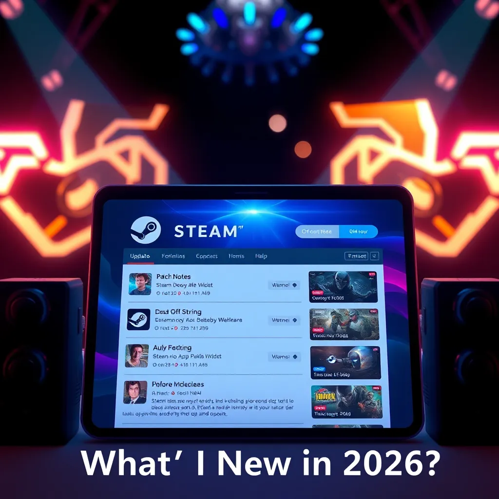 Steam App Patch Notes: What’s New in 2026? : LevelUpTalk