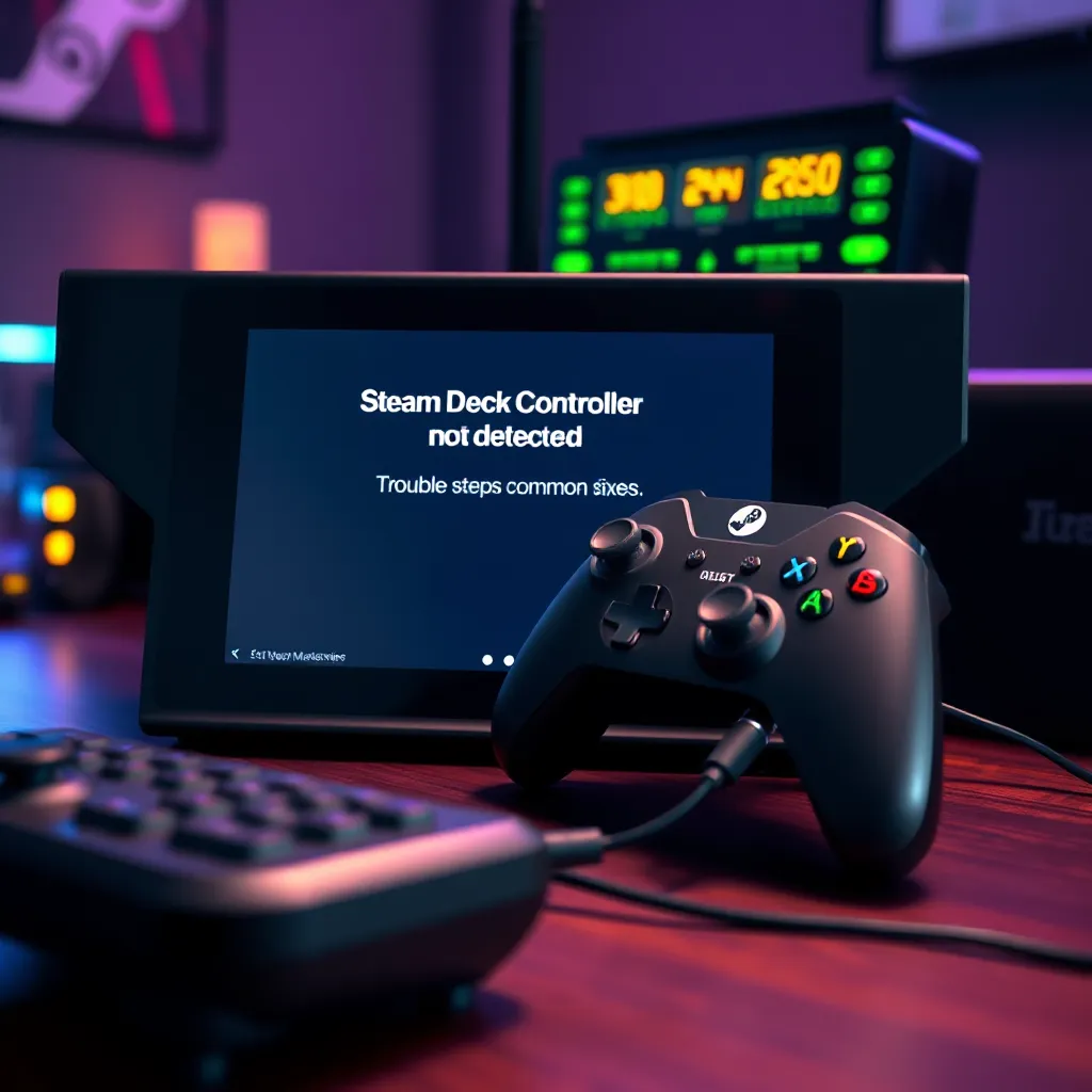 Steam Deck Controller Not Detected: Common Fixes : LevelUpTalk