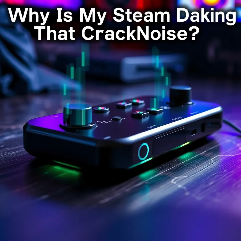 Why Is My Steam Deck Making That Crackling Noise? : LevelUpTalk