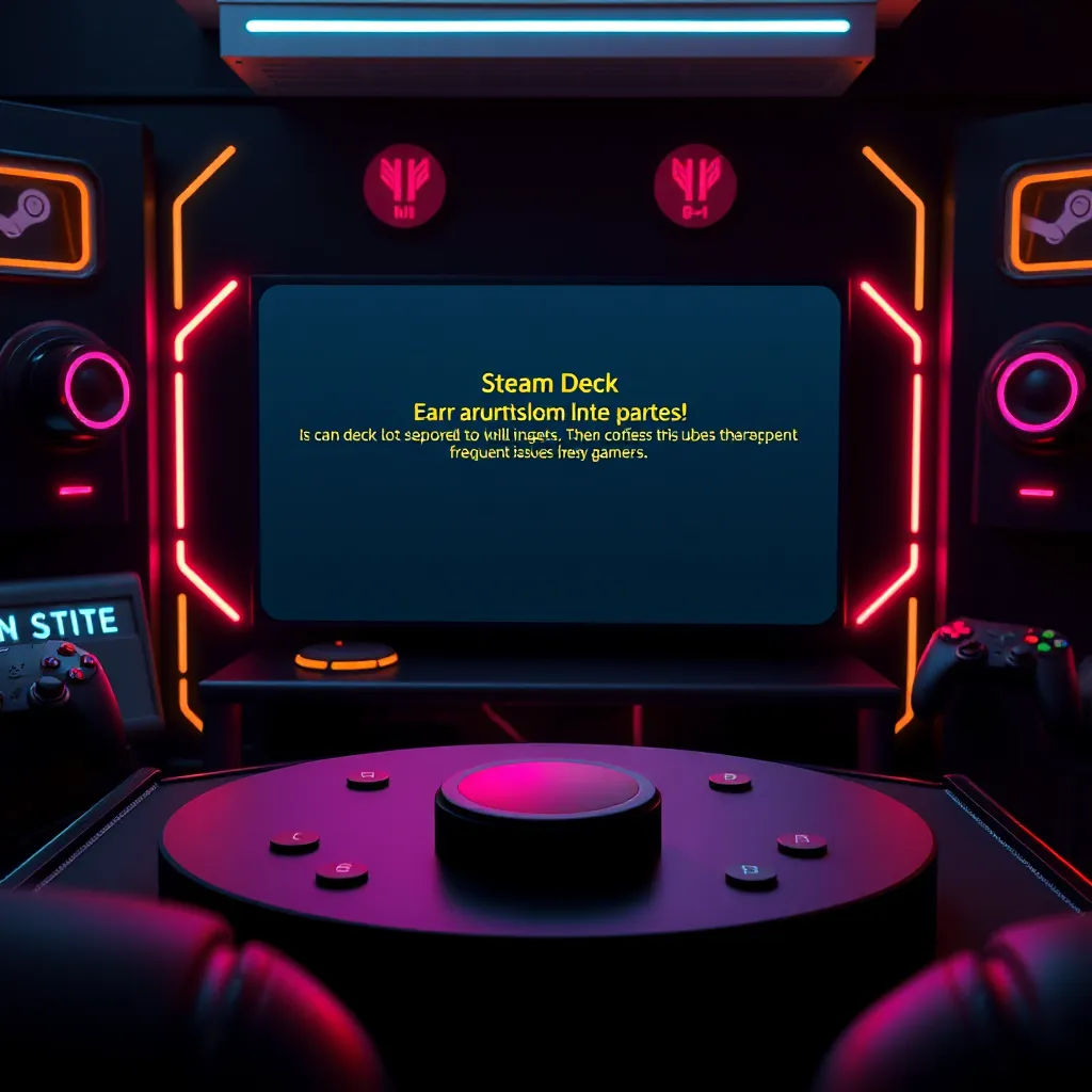 Steam Deck Troubles: Users Report Frequent Issues : LevelUpTalk