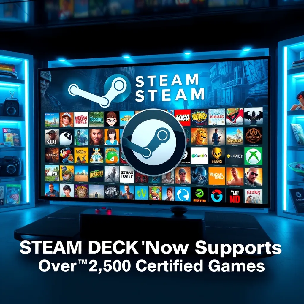 Steam Deck Now Supports Over 25,000 Certified Games : LevelUpTalk