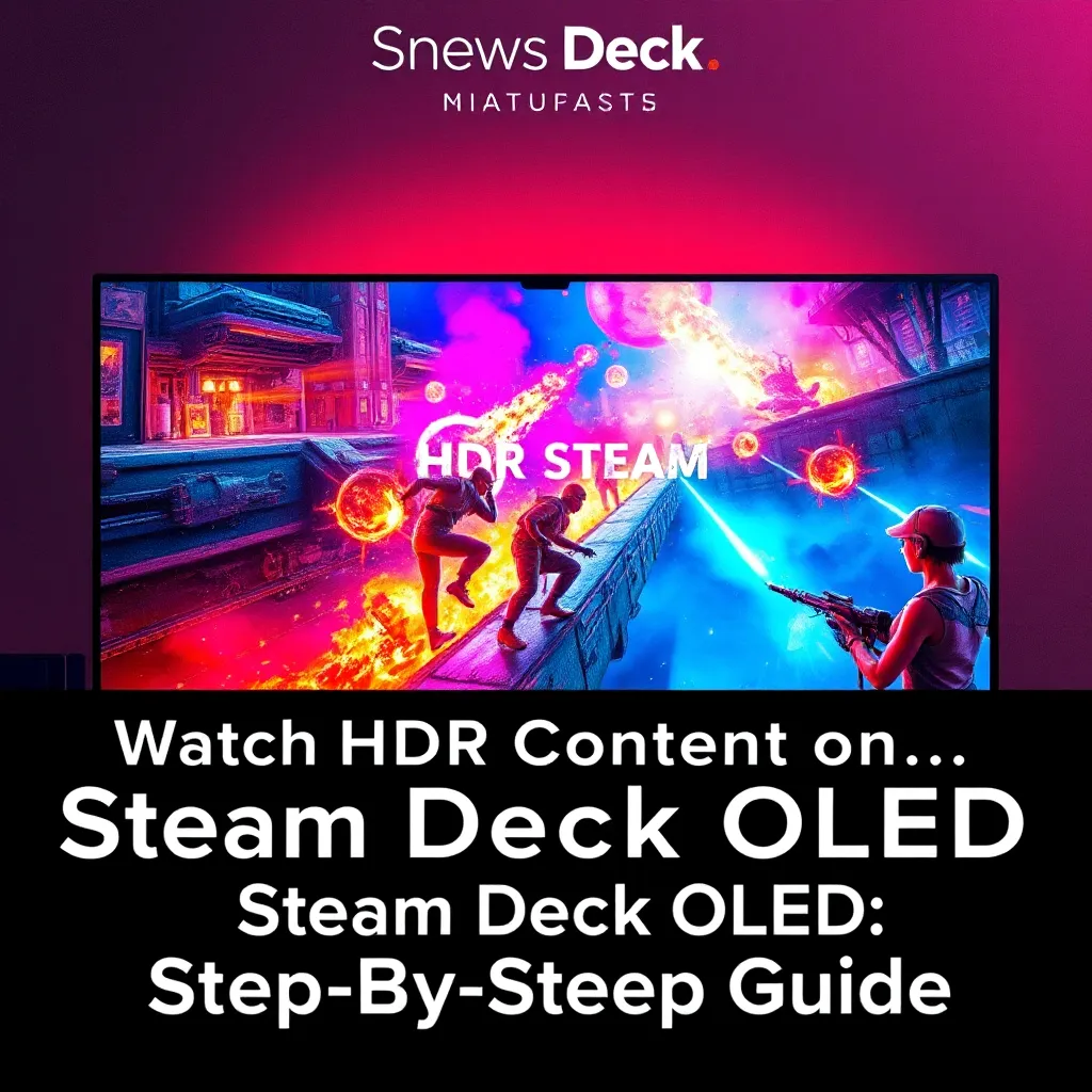 Watch HDR Content on Steam Deck OLED: A Step-by-Step Guide : LevelUpTalk