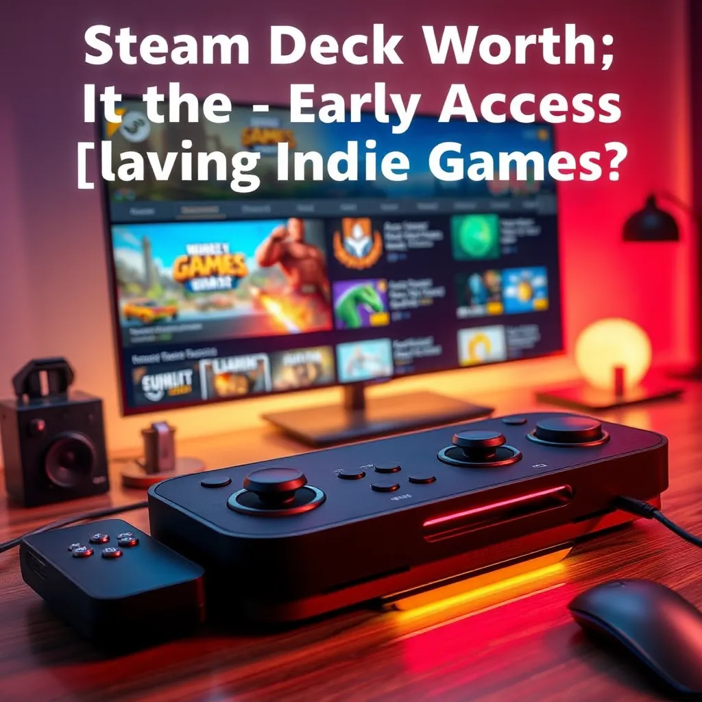 Is a Steam Deck Worth It for Early Access Indie Games? : LevelUpTalk