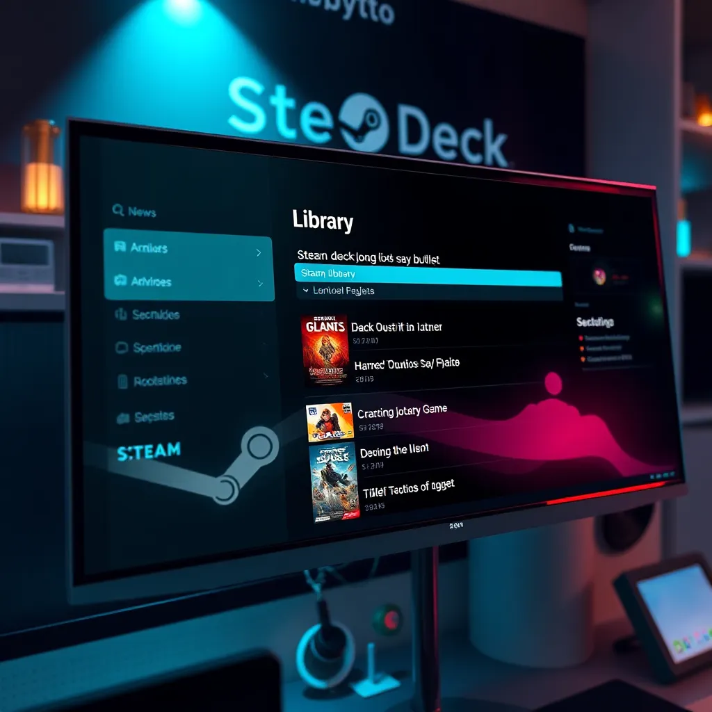 Steam Deck Library Problem: Jumping to Top of List : LevelUpTalk