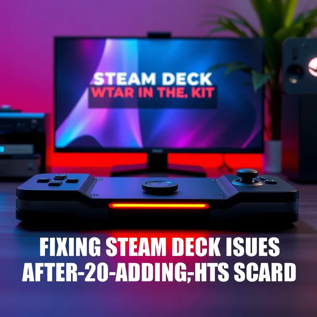 Fixing Steam Deck Issues After Adding an SD Card : LevelUpTalk