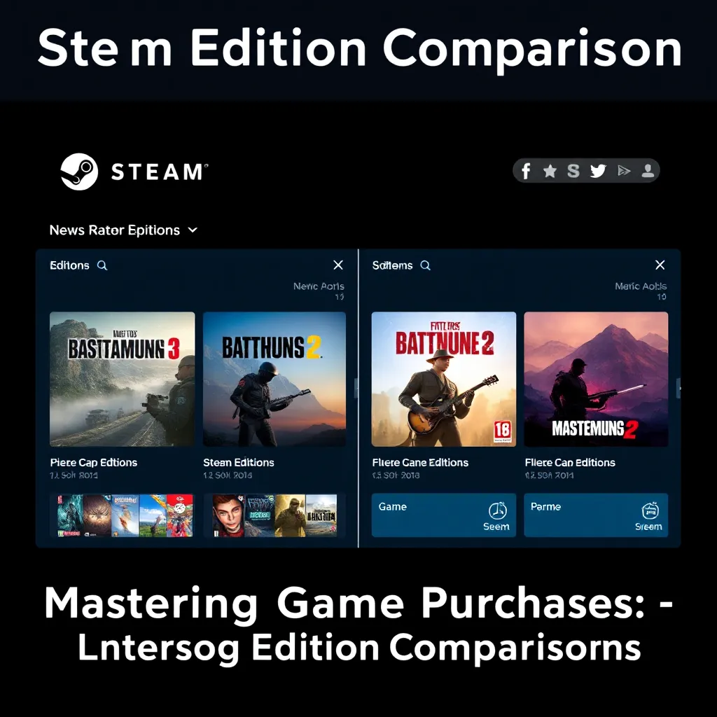 Mastering Game Purchases: Understanding Edition Comparisons : LevelUpTalk