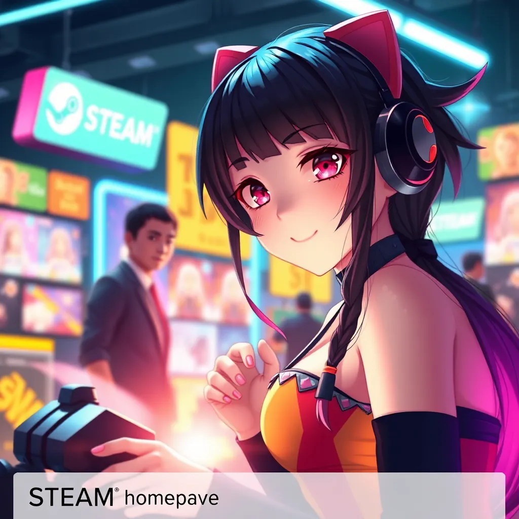 Steam Homepage Features Controversial Femboy Futa Ads : LevelUpTalk
