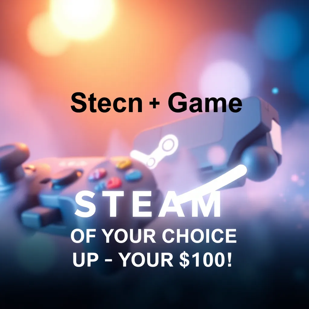 Enter to Win a Steam Game of Your Choice Up to $100! : LevelUpTalk