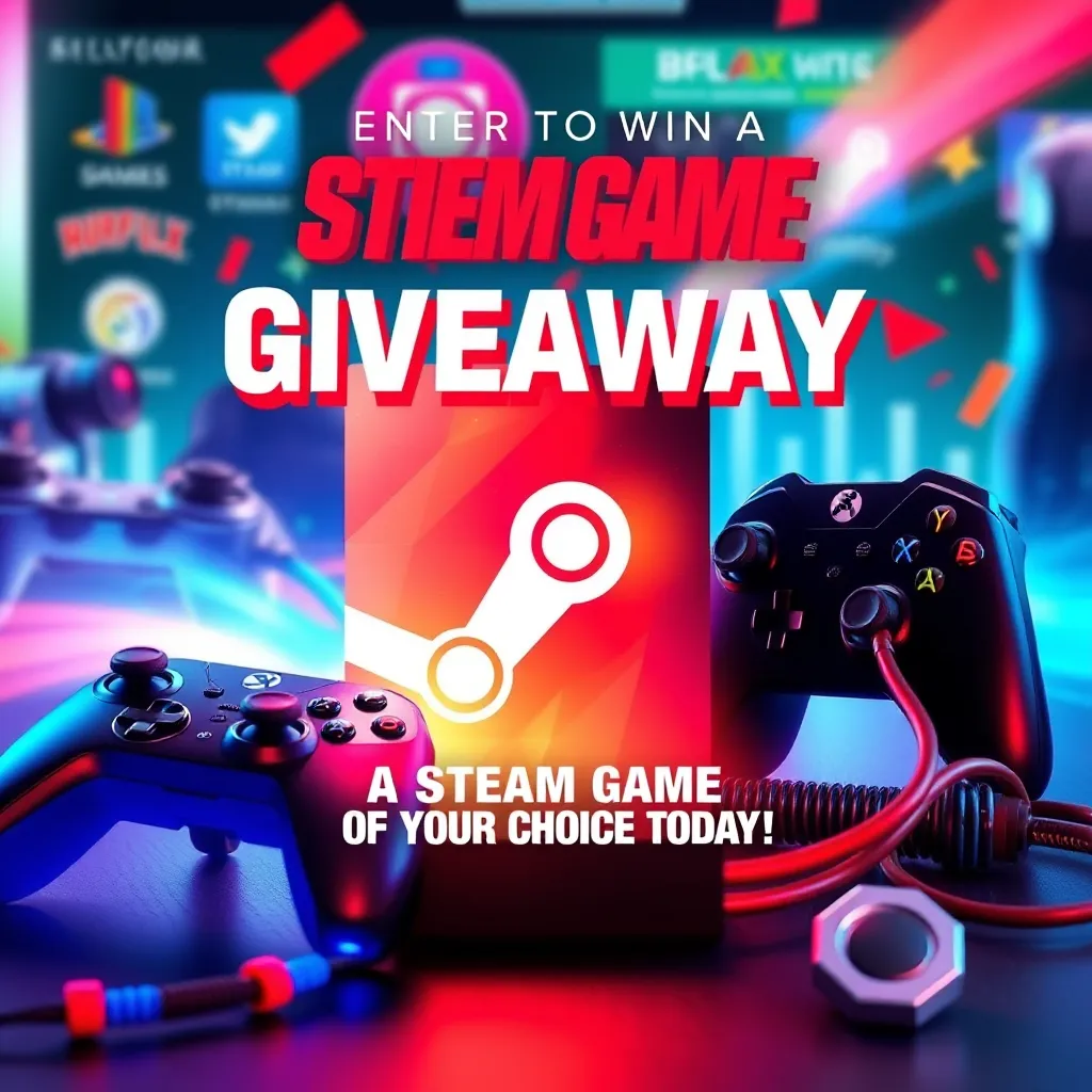 Enter to Win a Steam Game of Your Choice Today! : LevelUpTalk