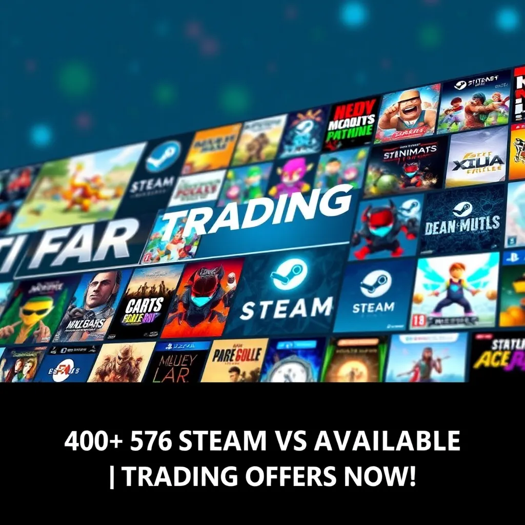 400+ Steam Games Available for Trading Offers Now! : LevelUpTalk