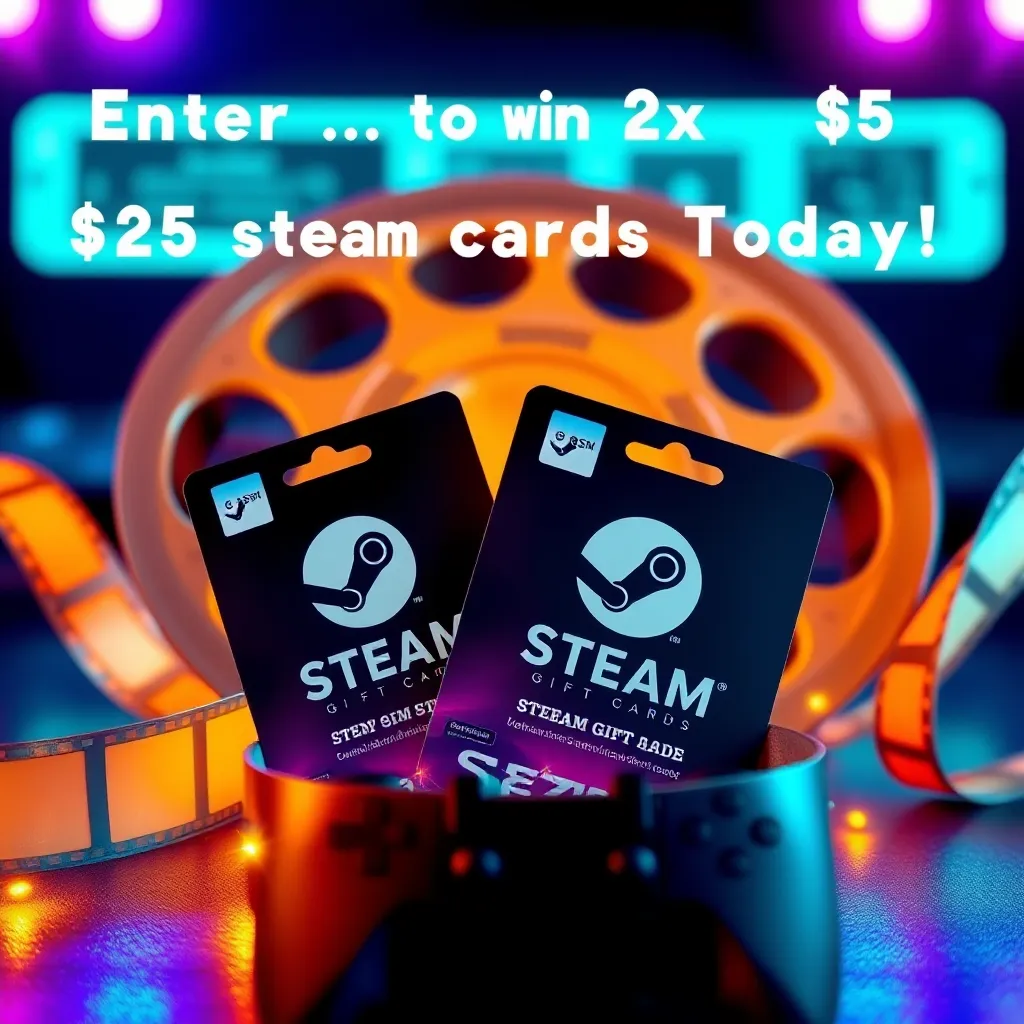 Enter to Win 2x $25 Steam Gift Cards Today! : LevelUpTalk