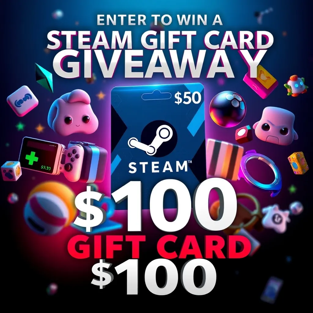 Enter to Win a $50 Steam Gift Card and $100 Prize! : LevelUpTalk