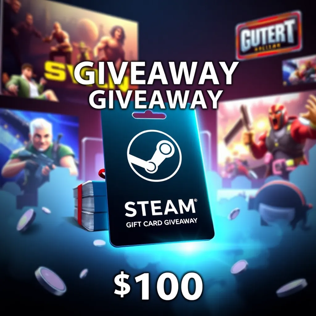 Join Our $10 Steam Gift Card Giveaway and Win $100! : LevelUpTalk