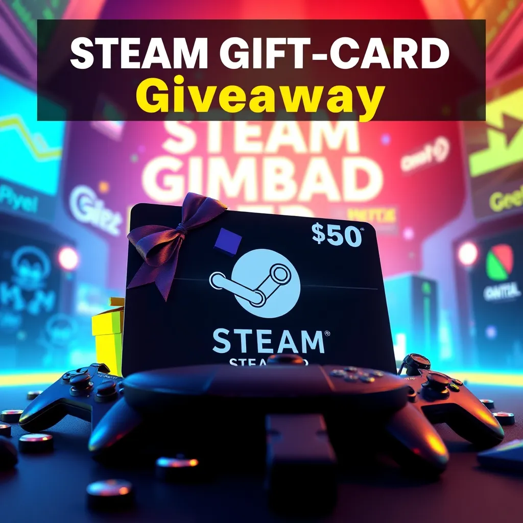 Win a $50 Steam Gift Card and More in Our Giveaway! : LevelUpTalk