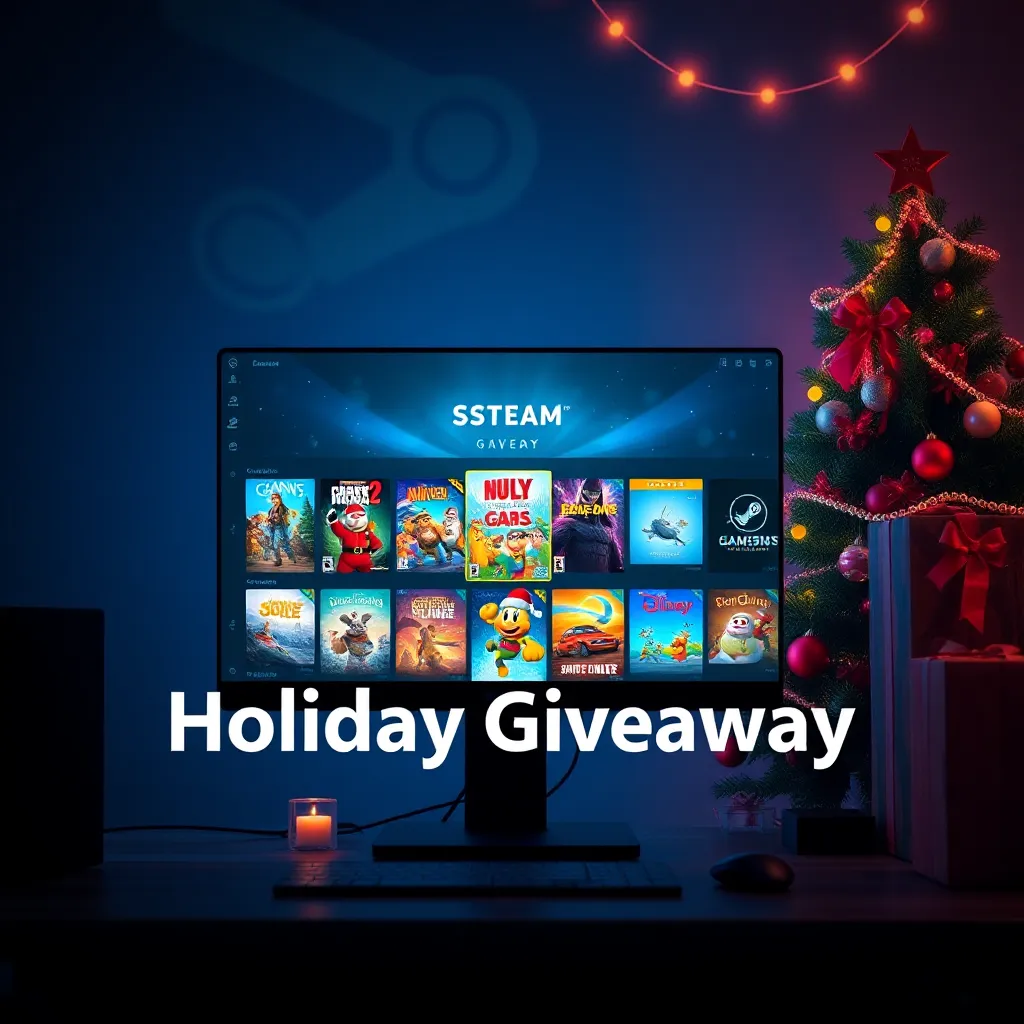 Win Any Game on Steam! Join the Holiday Giveaway Now! : LevelUpTalk