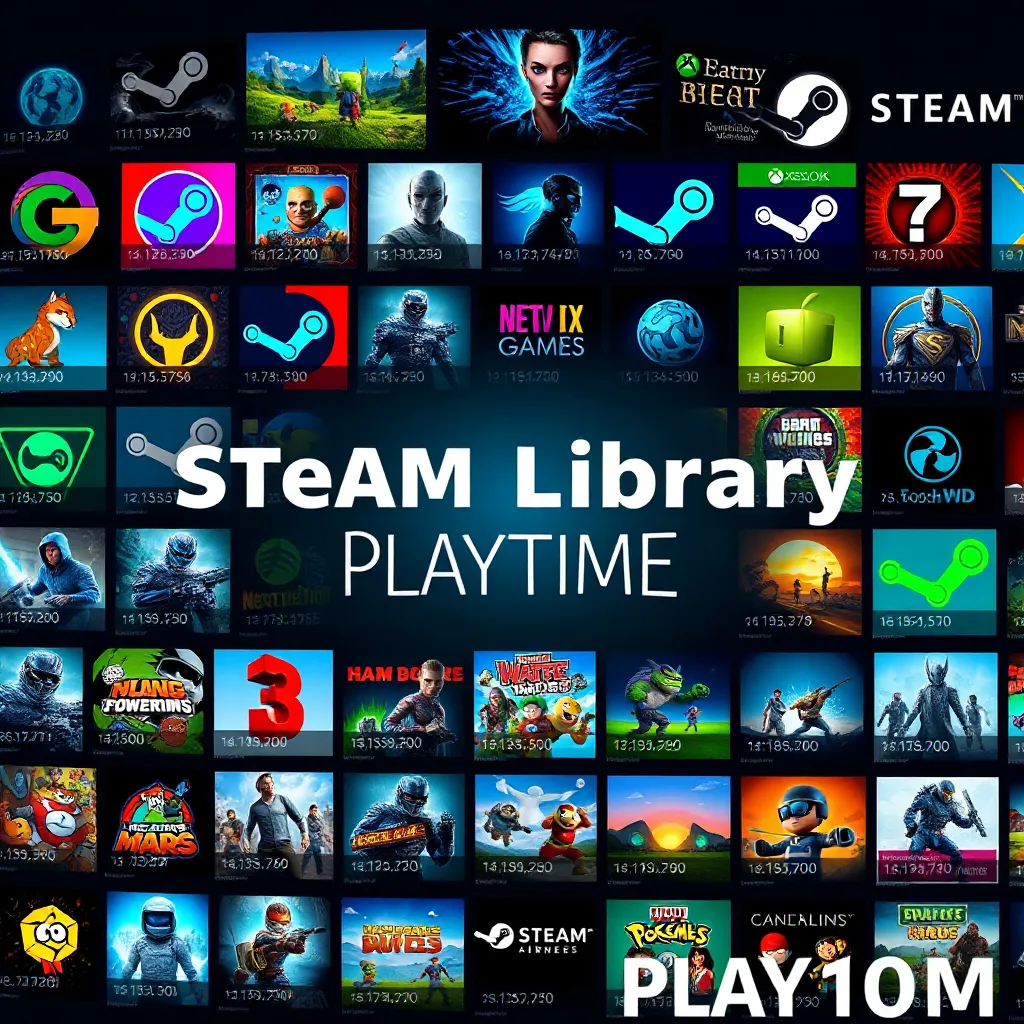Exploring My Steam Library Through Hours Played Analysis : LevelUpTalk