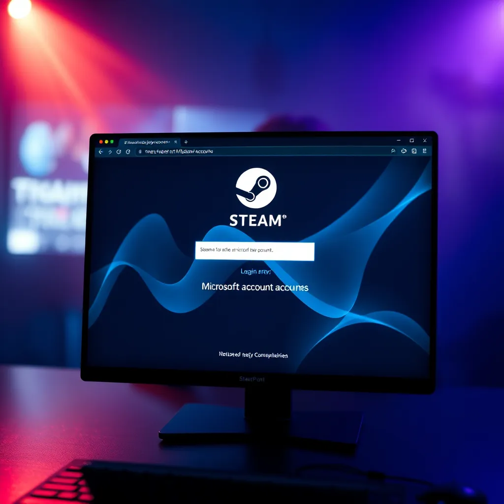 Steam Users Face Login Issues with Microsoft Accounts : LevelUpTalk