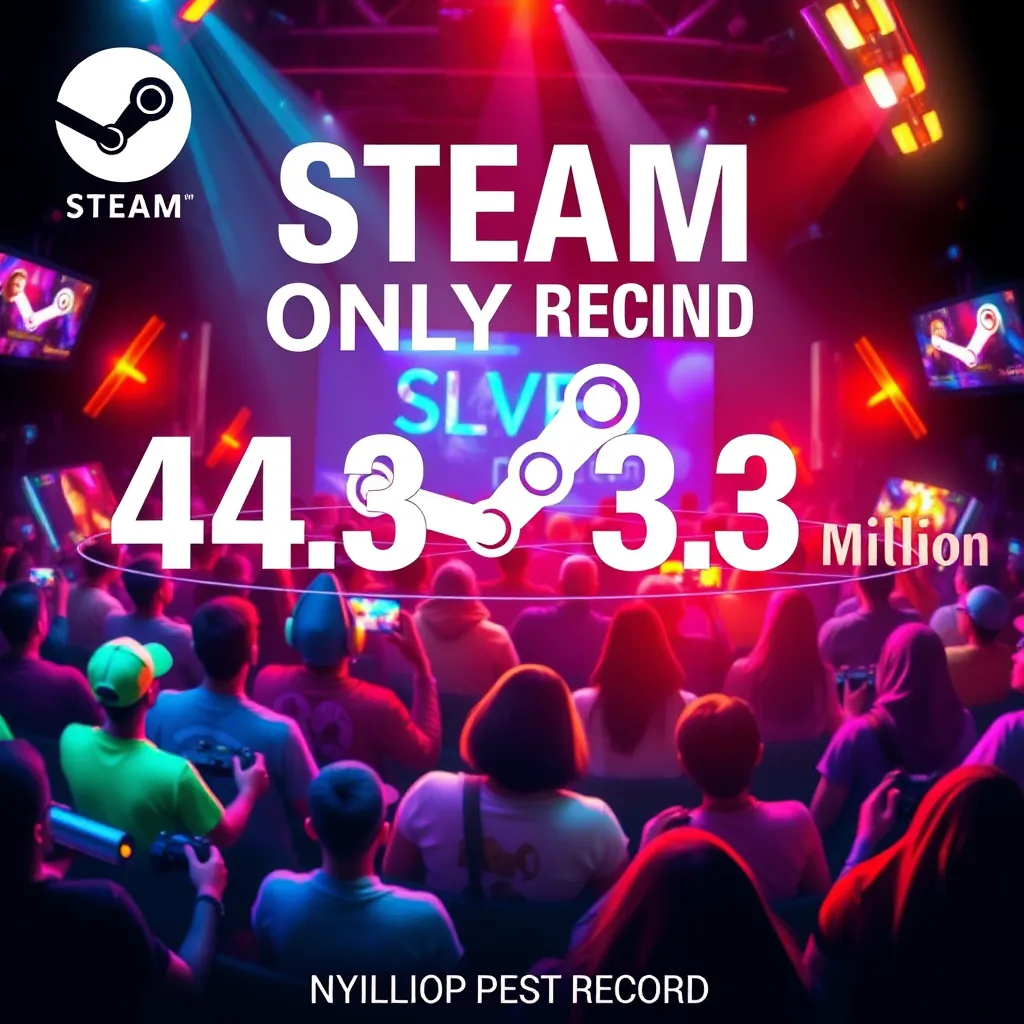 Steam Hits Record with 42.3 Million Players Online : LevelUpTalk