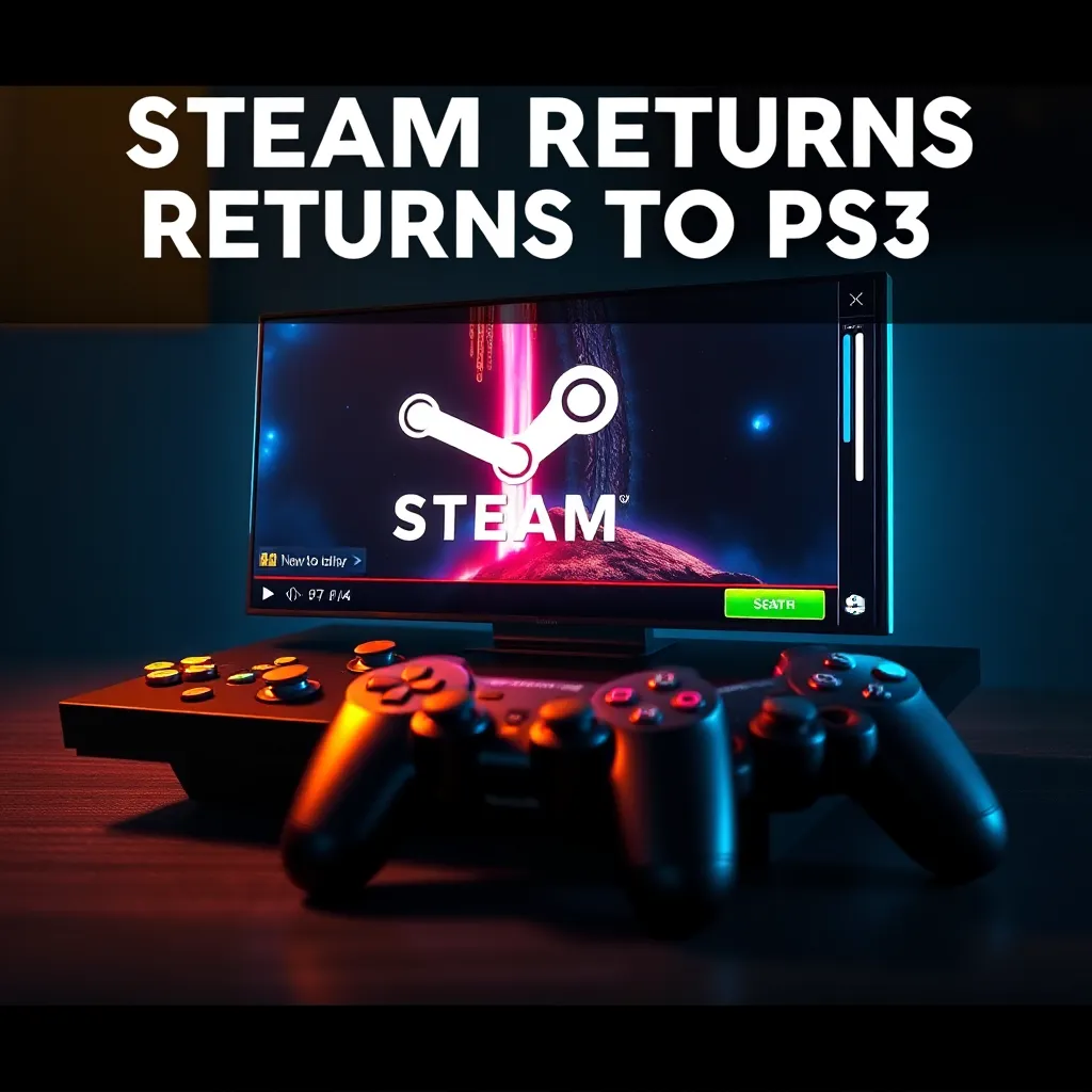 Steam Returns to PS3 with New Patch for Crossplay : LevelUpTalk