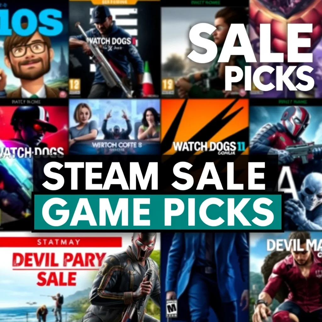 Top Picks from the Latest Steam Sale: Games to Buy : LevelUpTalk