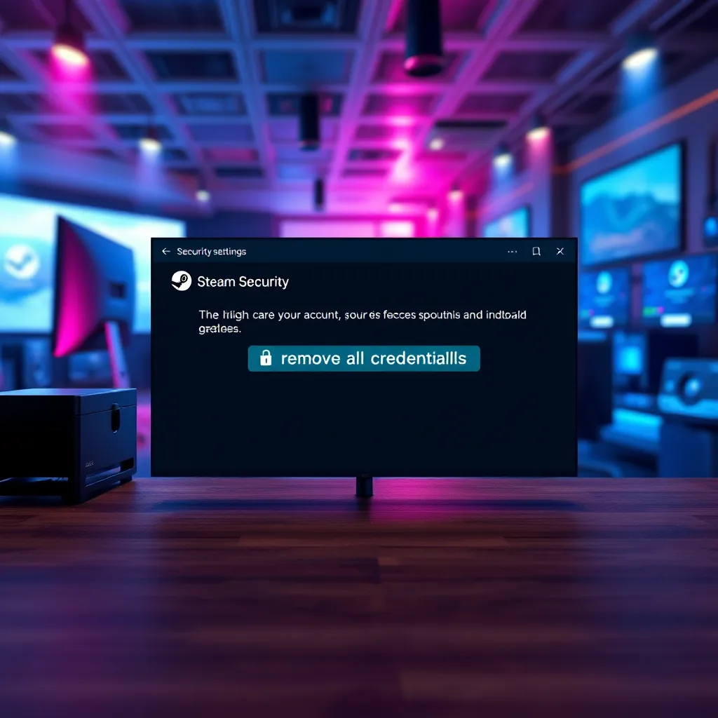 Secure Your Steam Account: Understanding "Remove All Credentials ...