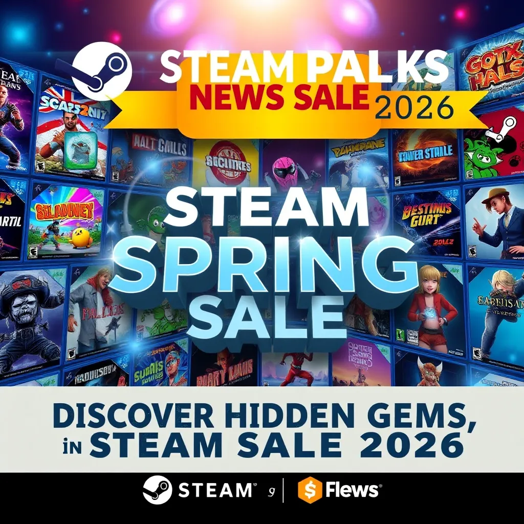 Discover Hidden Gems in Steam Spring Sale 2026 : LevelUpTalk