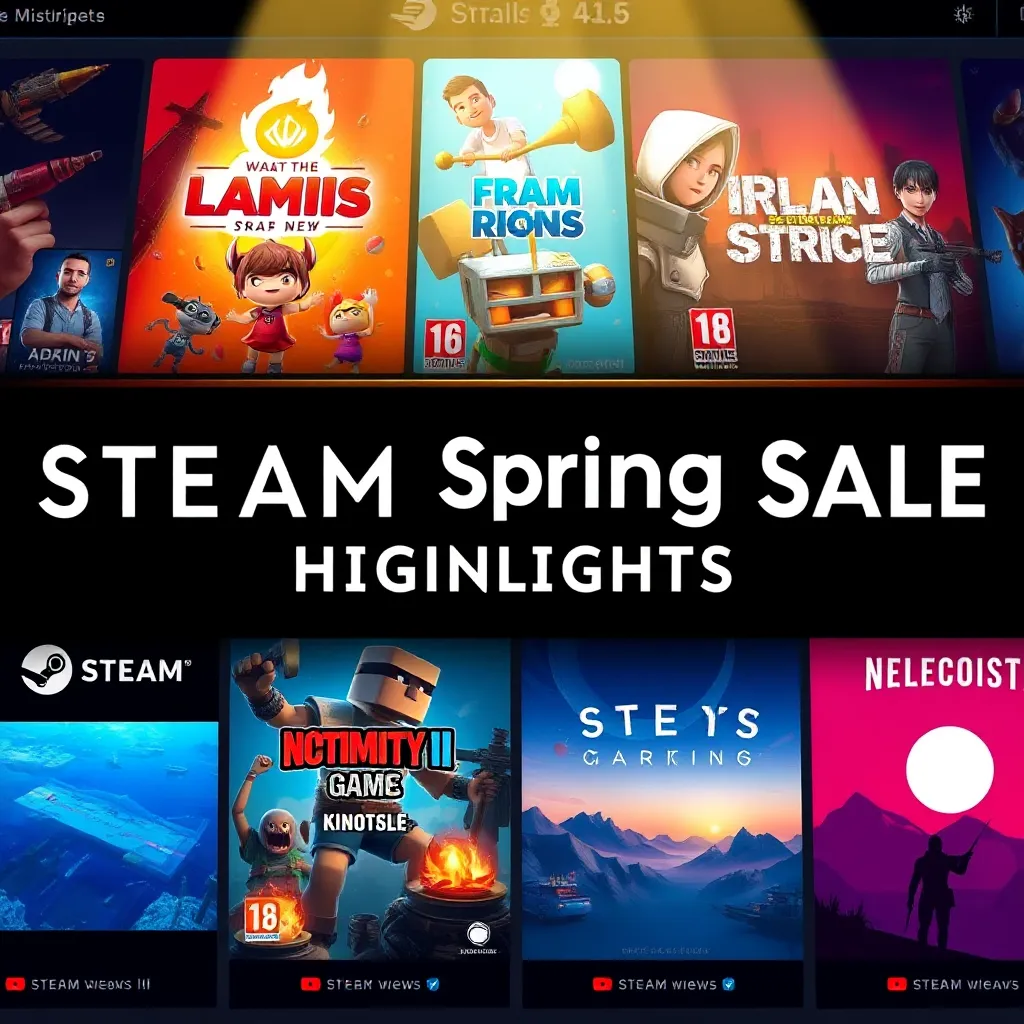 Top Picks from the Steam Spring Sale: What’s Hot? : LevelUpTalk