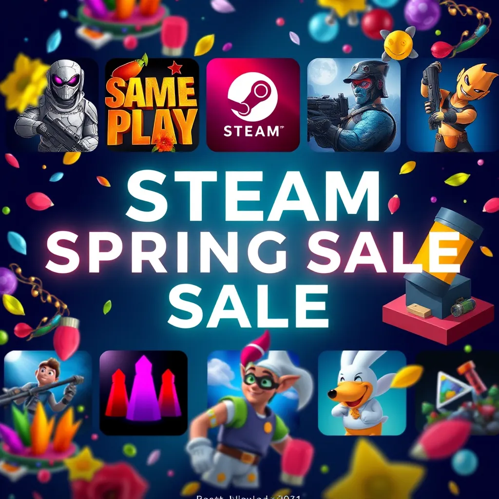 Massive Discounts in Steam's Spring into Play Sale : LevelUpTalk