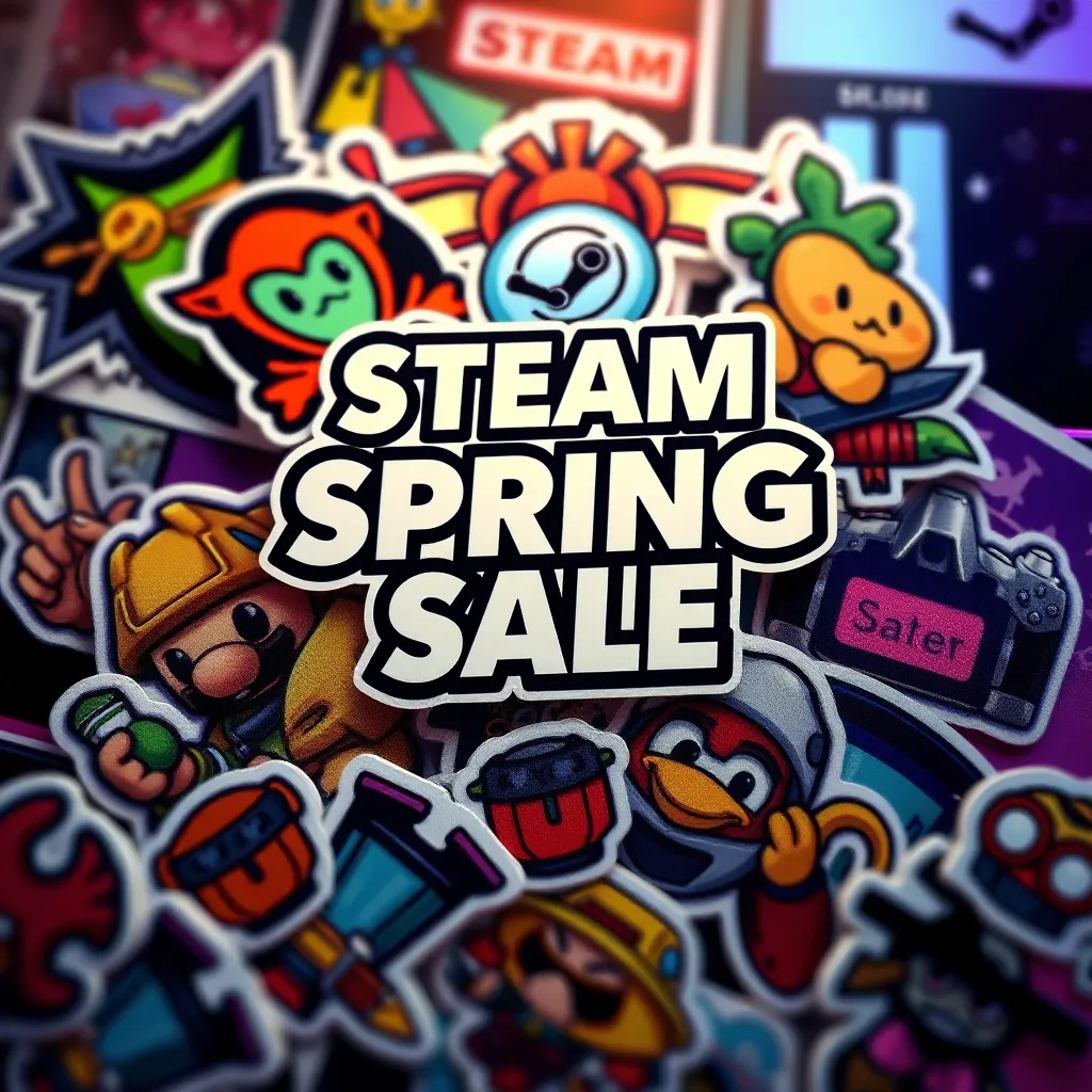 Grab Your Stickers Now! Steam Spring Sale 2026 : LevelUpTalk