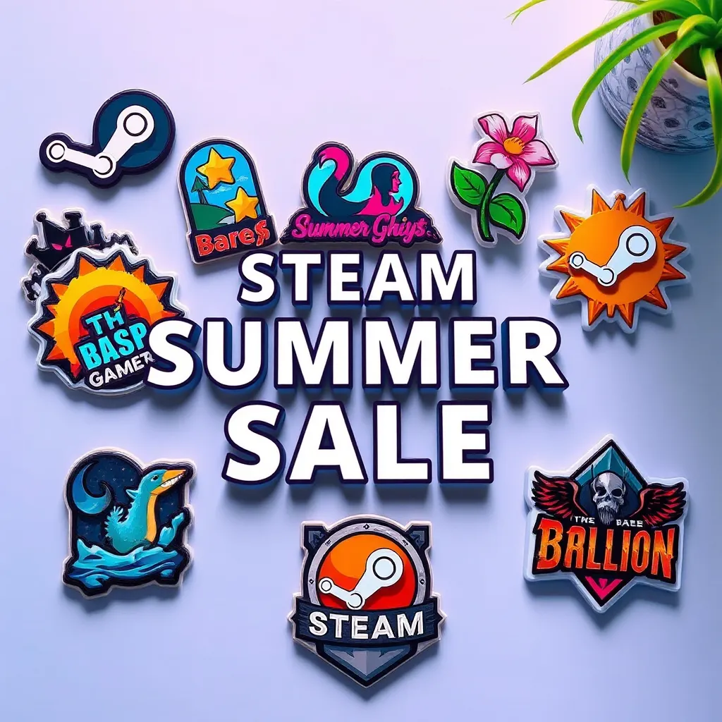 Steam Summer Sale 2025: Grab These 9 Stickers Now! : LevelUpTalk