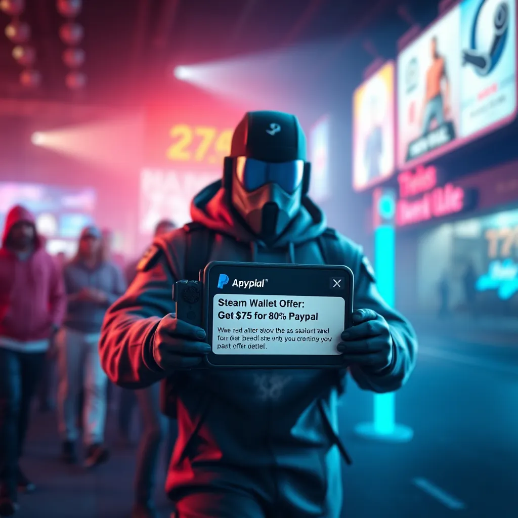 Steam Wallet Offer: Get $75 for 80% Paypal : LevelUpTalk