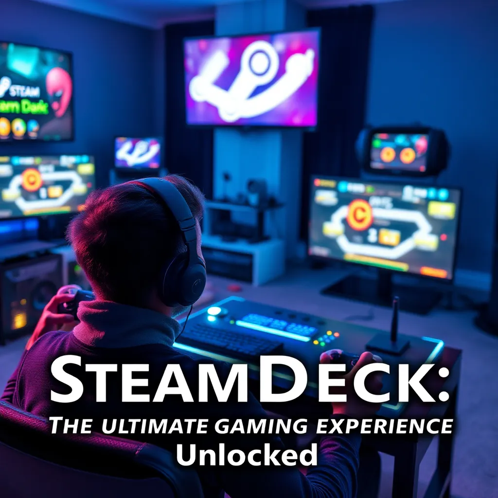 SteamDeck: The Ultimate Gaming Experience Unlocked : LevelUpTalk
