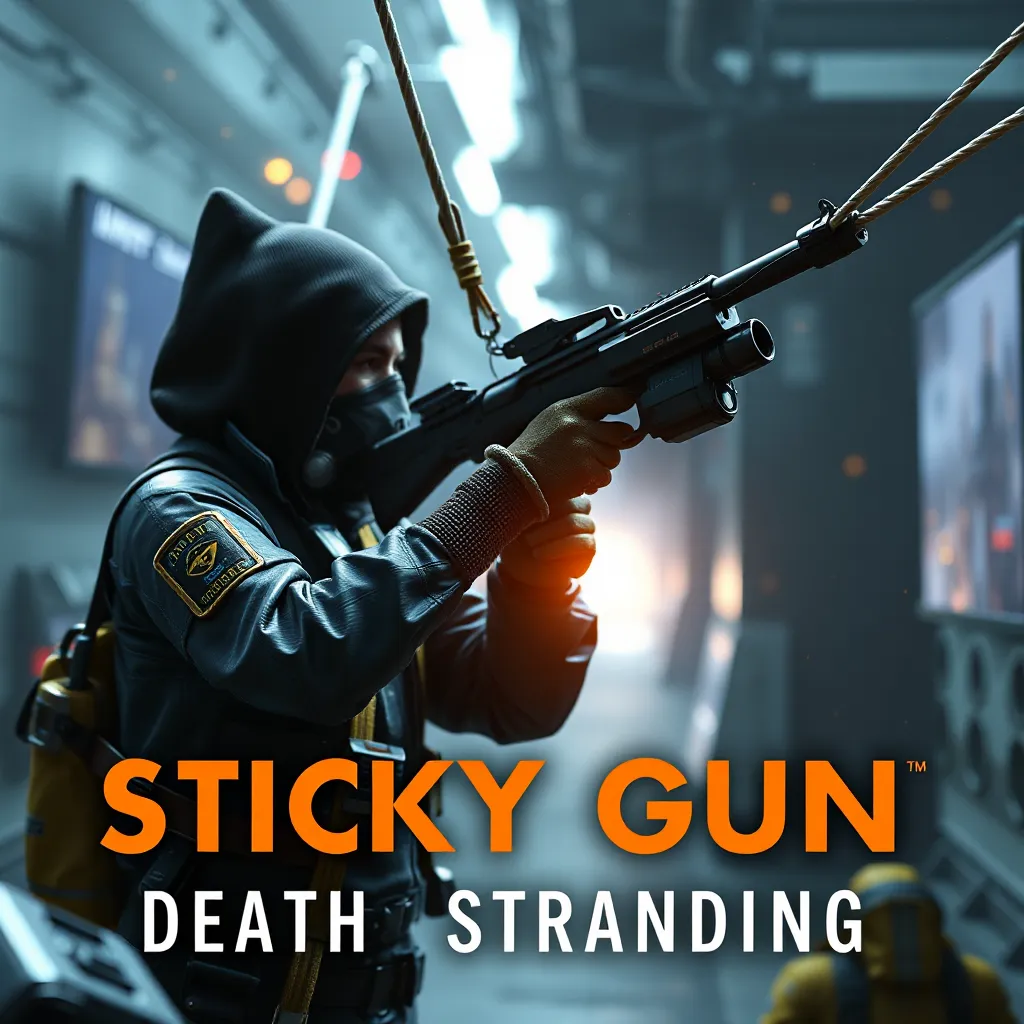 Death Stranding: Wishing for More Situations with Sticky Gun : LevelUpTalk