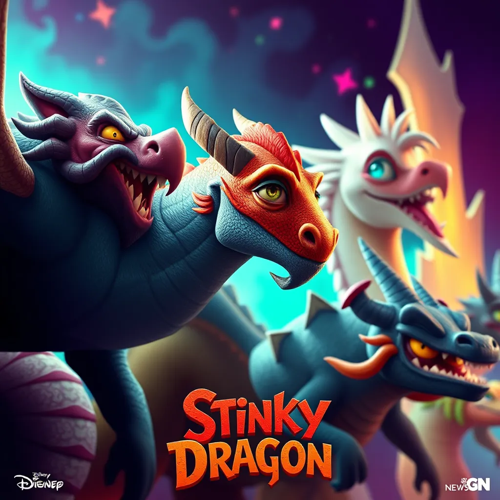 Visualizing Characters from 'Stinky Dragon': A Fan's Imagination ...