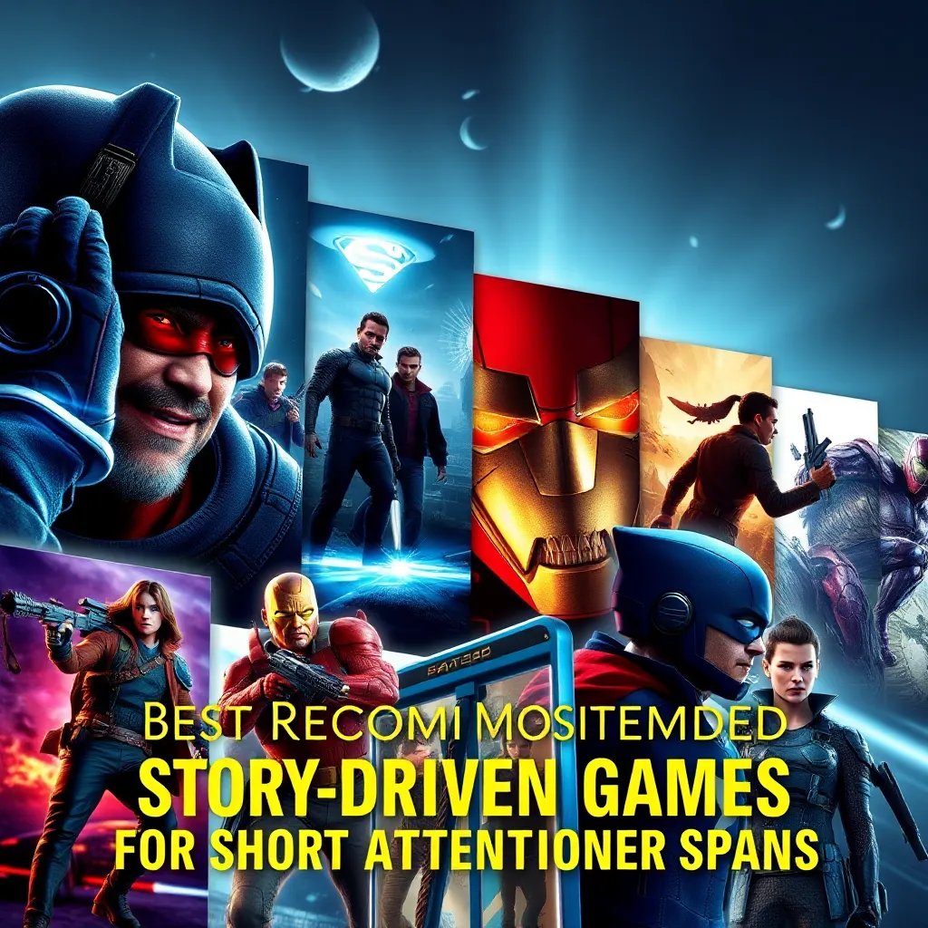 Top Recommended Story-Driven Games for Short Attention Spans : LevelUpTalk