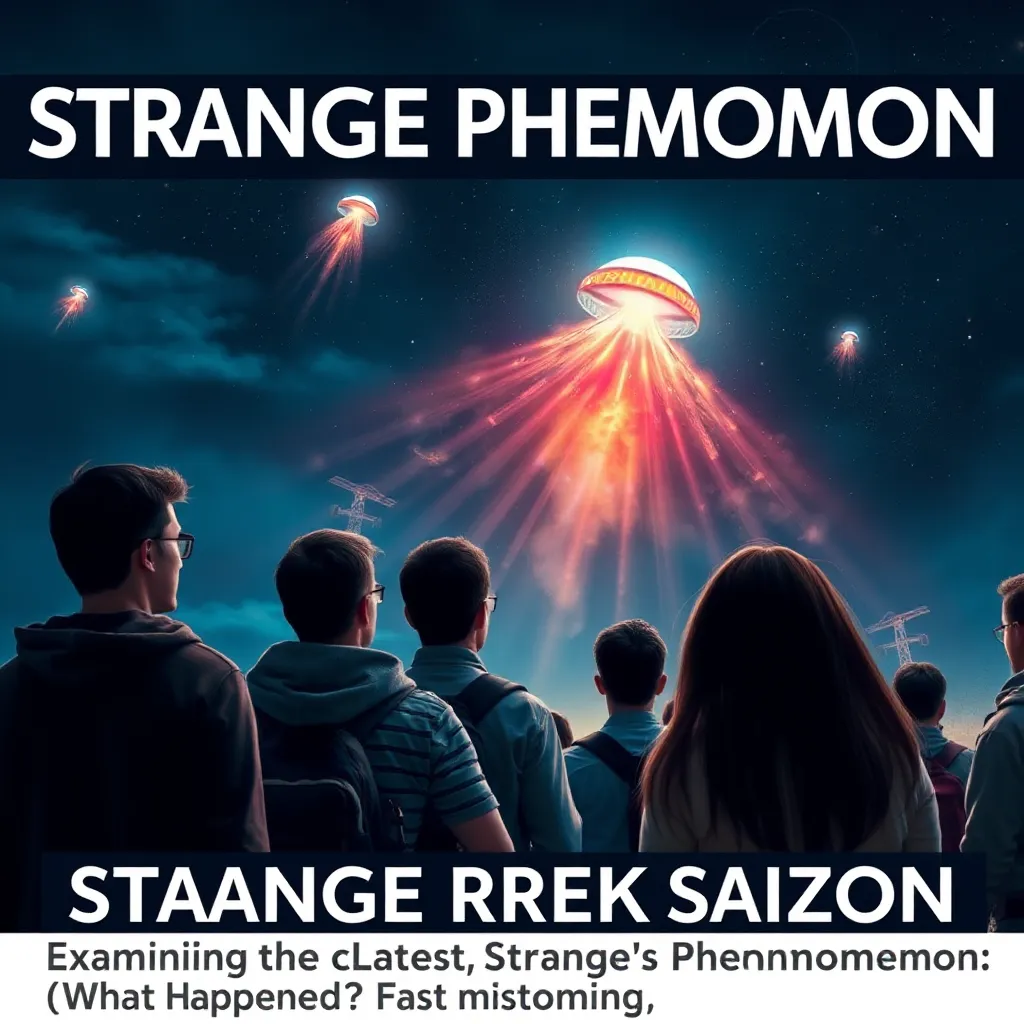 Examining the Latest Strange Phenomenon: What Happened? : LevelUpTalk