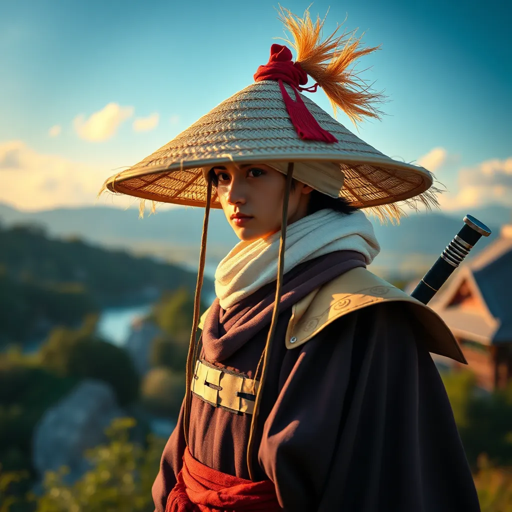 Stunning Cosplay as Straw-Hat Ronin Inspired by Ghost of Tsushima ...